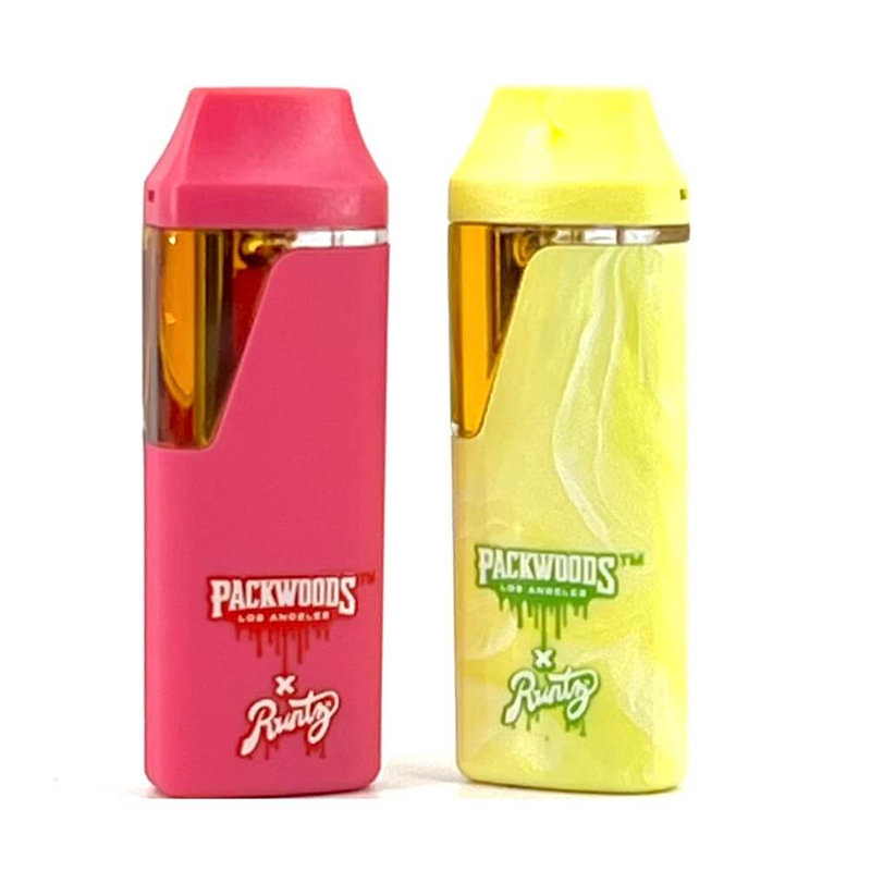 Packwoods x Runtz Disposable High Potency Vape Pen 2000mg Empty