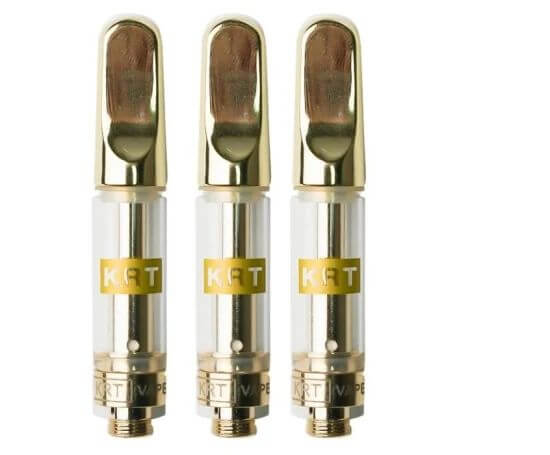0.8ML Gold KRT Disposable THC Vape Cart Delta 8 Cartridge
